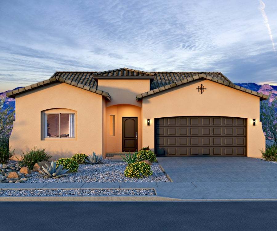 The Selena Plan at Lomas Encantadas - 1E in Rio Rancho, NM by Abrazo Homes