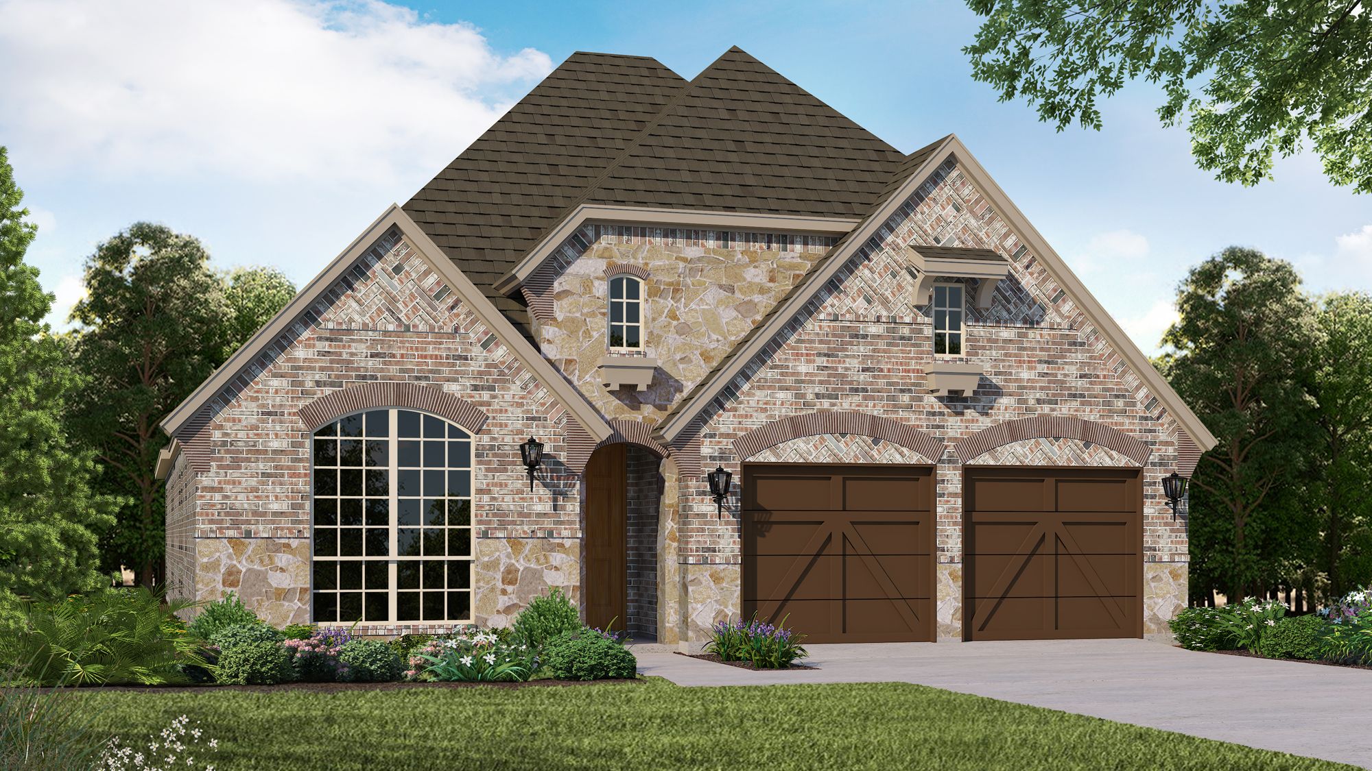 Plan 1120 Plan at Mosaic 50s in Prosper, TX by American Legend Homes