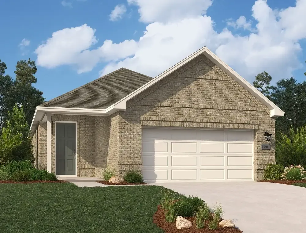 Bell Plan at Creekview Meadows in Pilot Point, TX by Ashton Woods