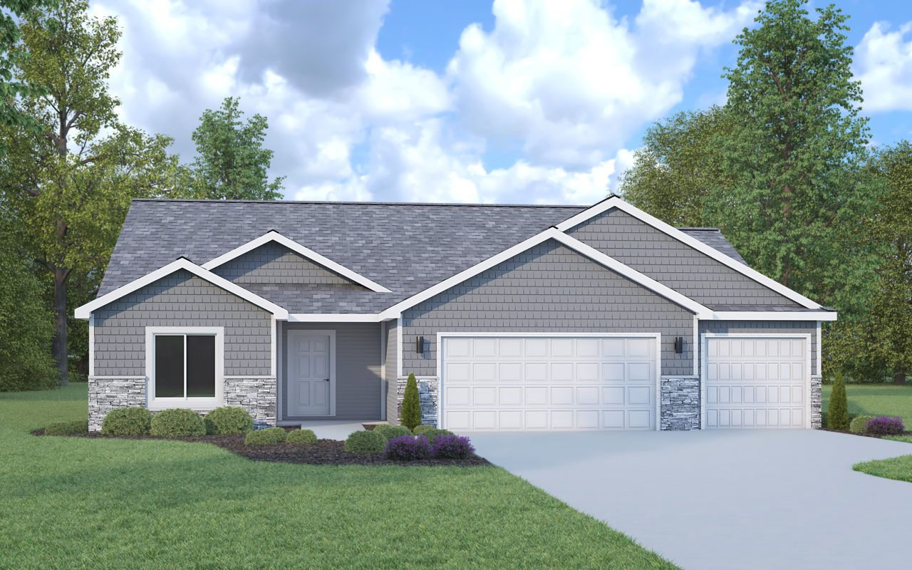 Bellawood 2 Plan at Park Meadow in Ligonier, IN by Granite Ridge Builders