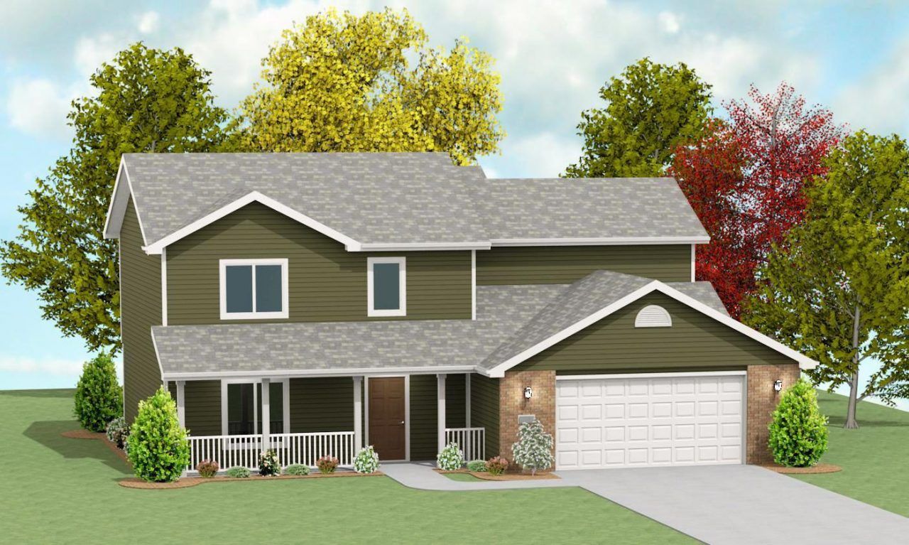 Heather Hill Plan at Park Meadow in Ligonier, IN by Granite Ridge Builders