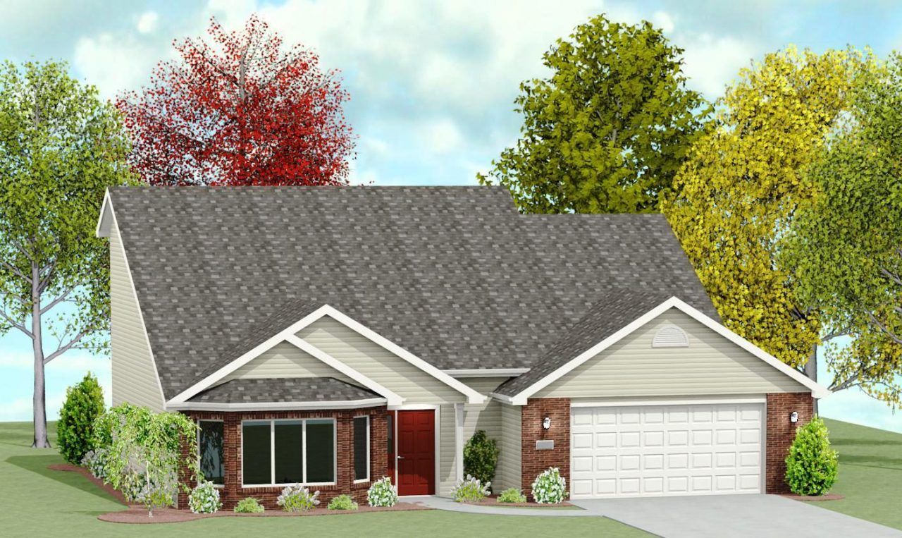 Rollingbrook 4 Plan at Park Meadow in Ligonier, IN by Granite Ridge ...