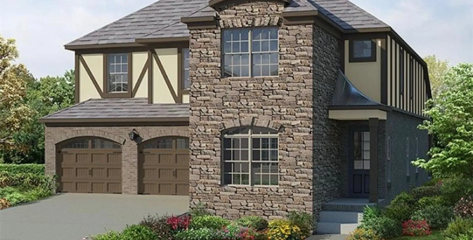The Grant Plan at Waters Edge in Franklin, TN by Goodall Homes