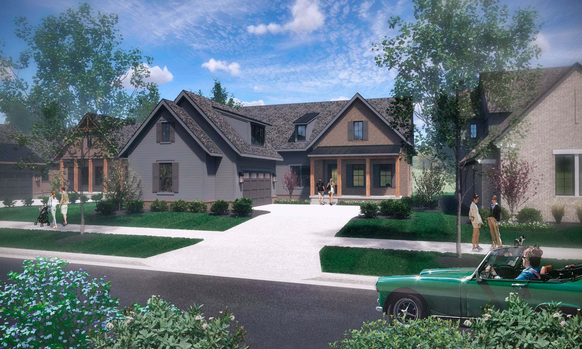 Coleman New Home IN IN Plan at Chatham Hills in Westfield, IN by ...