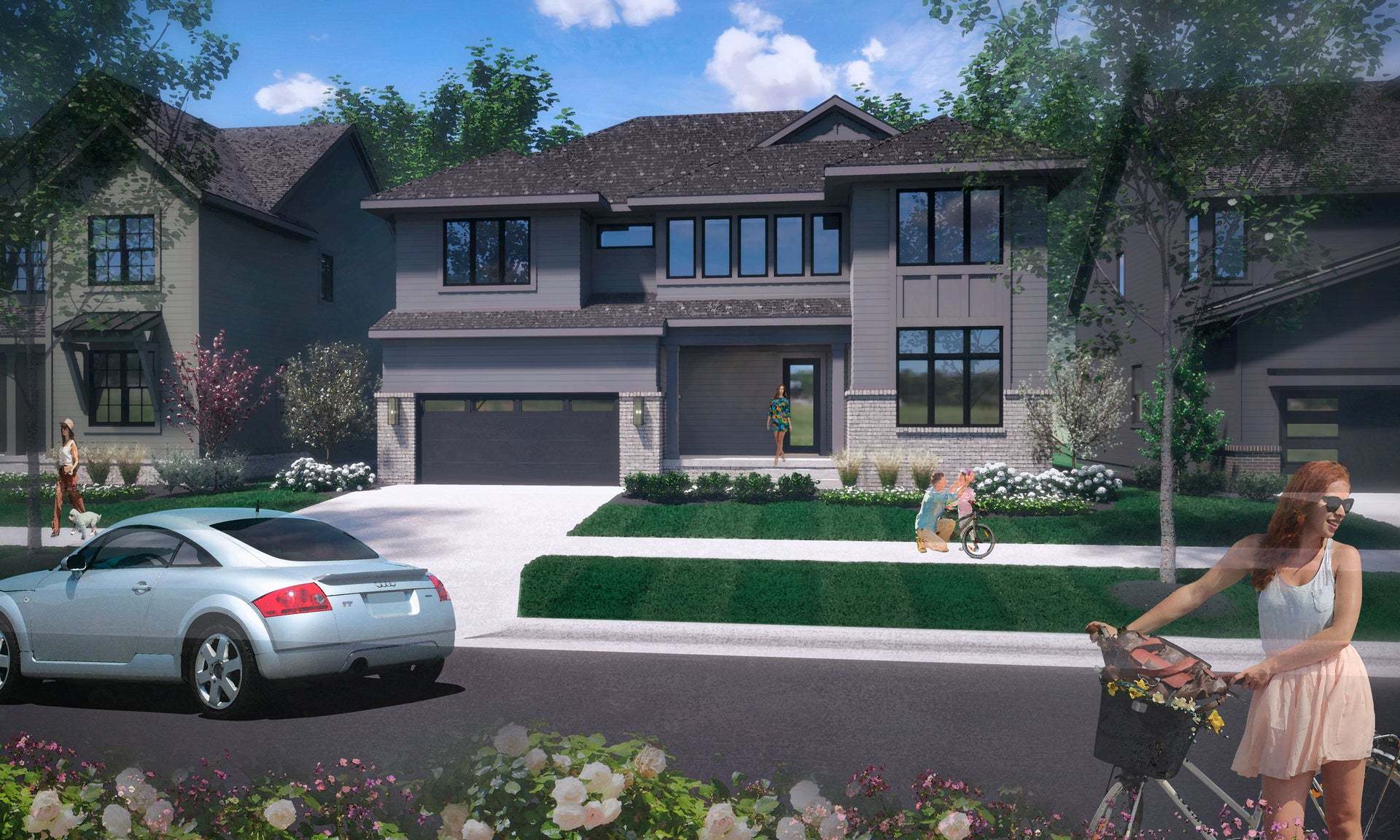 Ives New Home IN Westfield IN Plan at Midland in Westfield, IN by ...