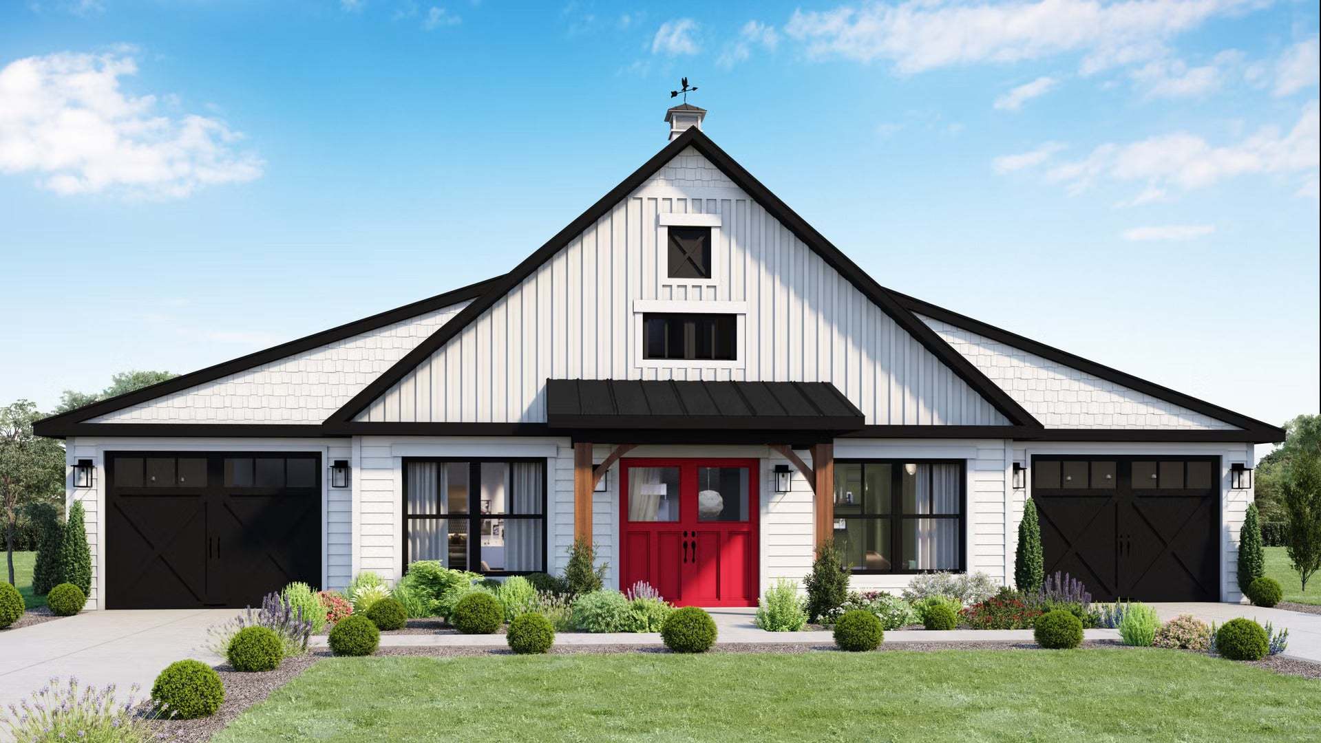 Hidden Valley Barndominium Plan at Red Door Homes in Florence, SC by Red Door Homes