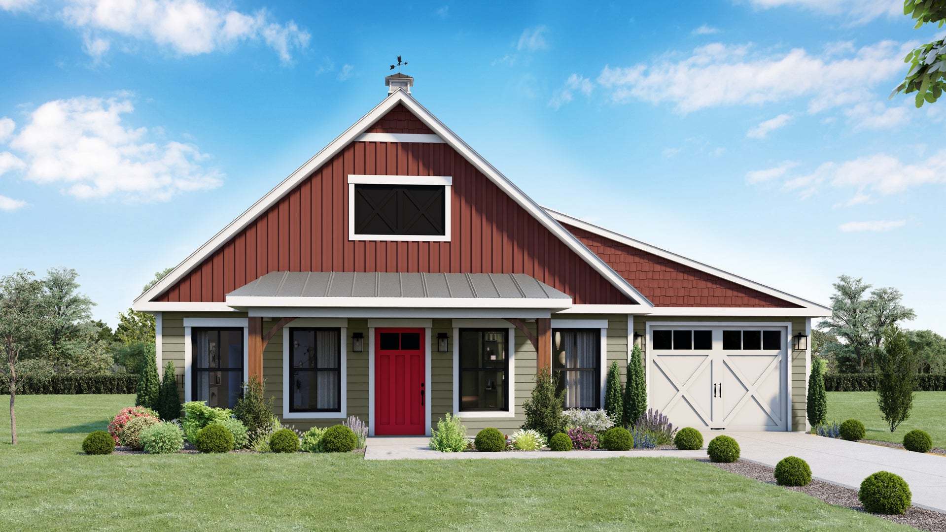 Hidden Hills Barndominium Plan at Red Door Homes in Florence, SC by Red Door Homes