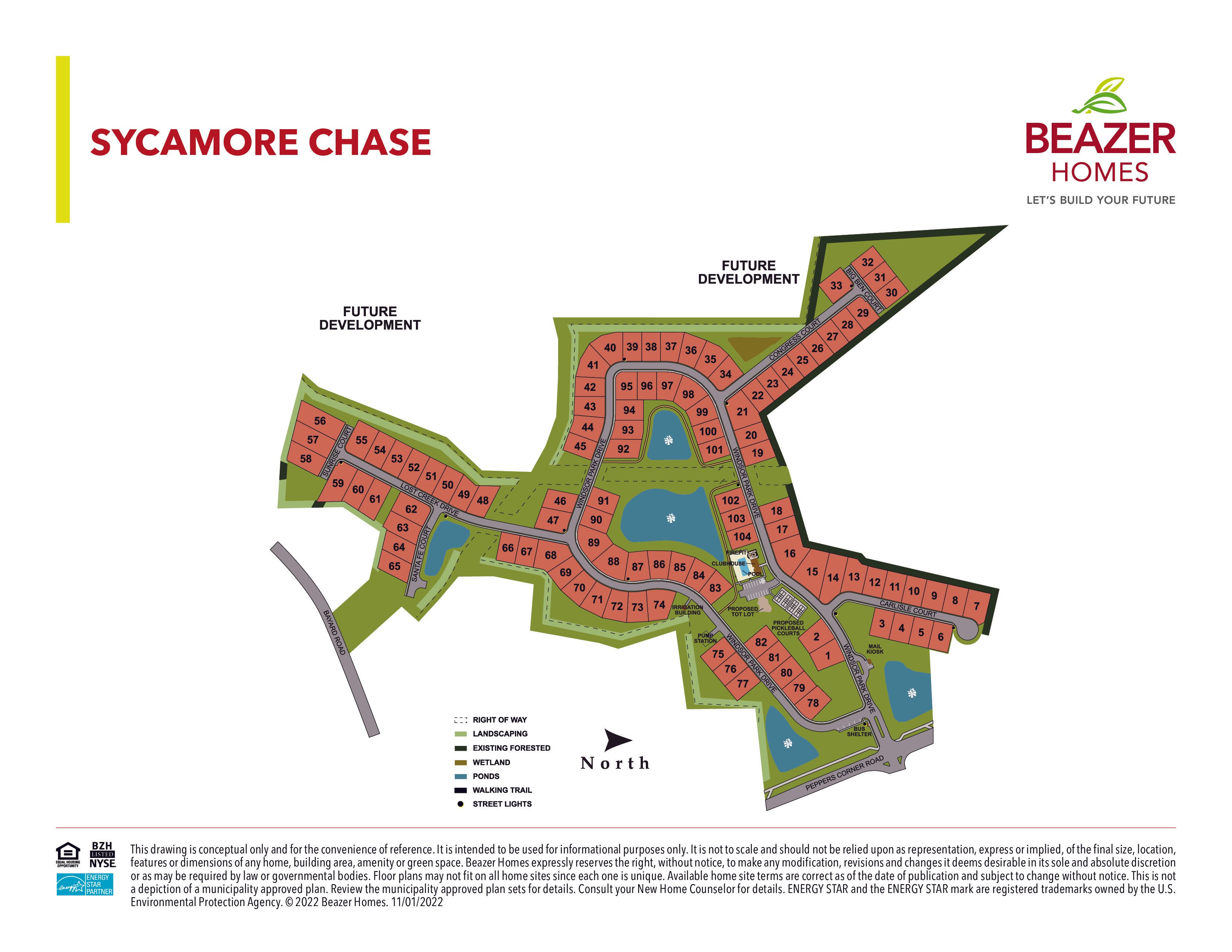Beazer Homes Sycamore Chase