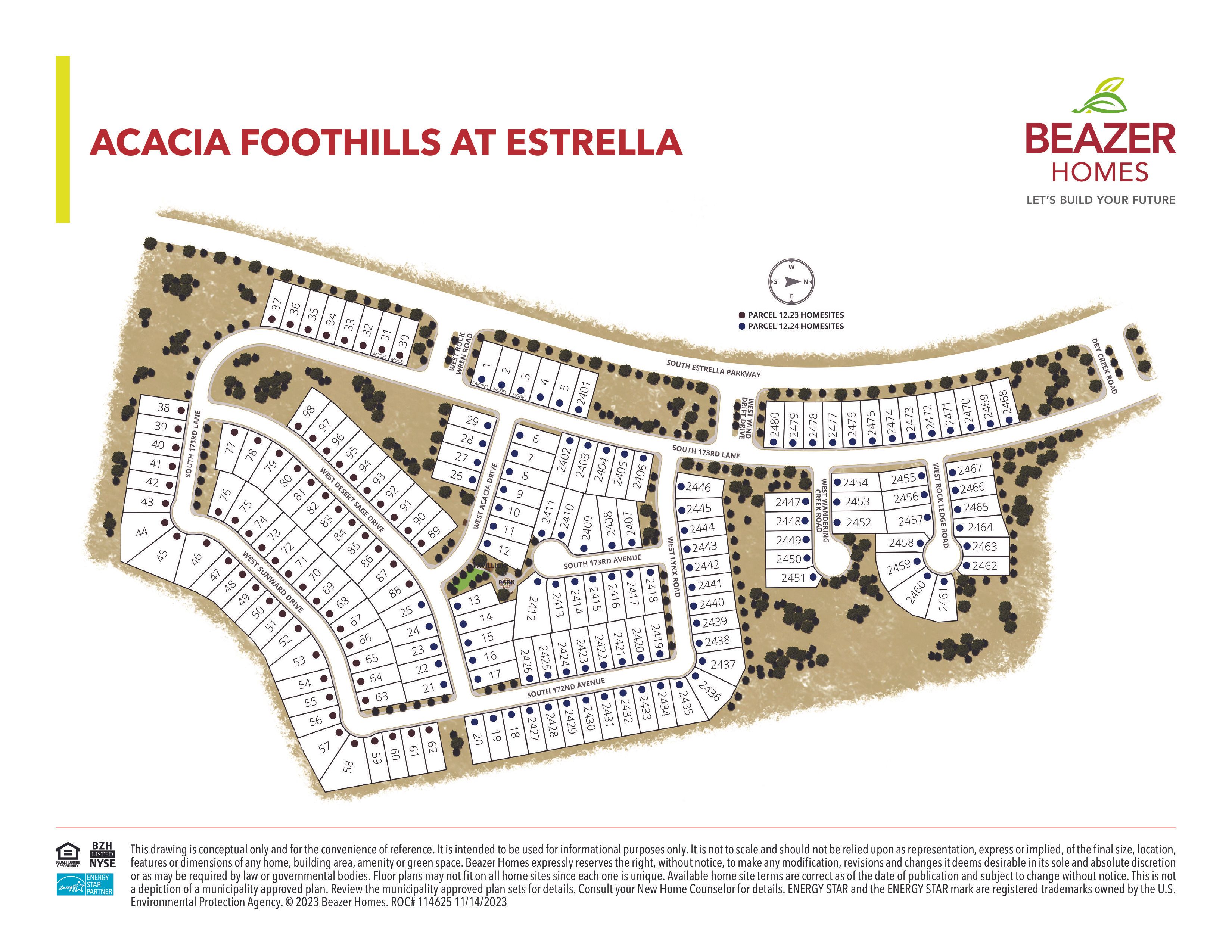 Estrella - Acacia Foothills I in Goodyear, AZ - Beazer Homes