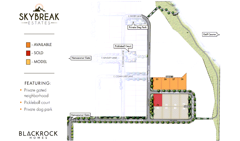 Skybreak Estates in Meridian, ID | New Homes by Blackrock Homes