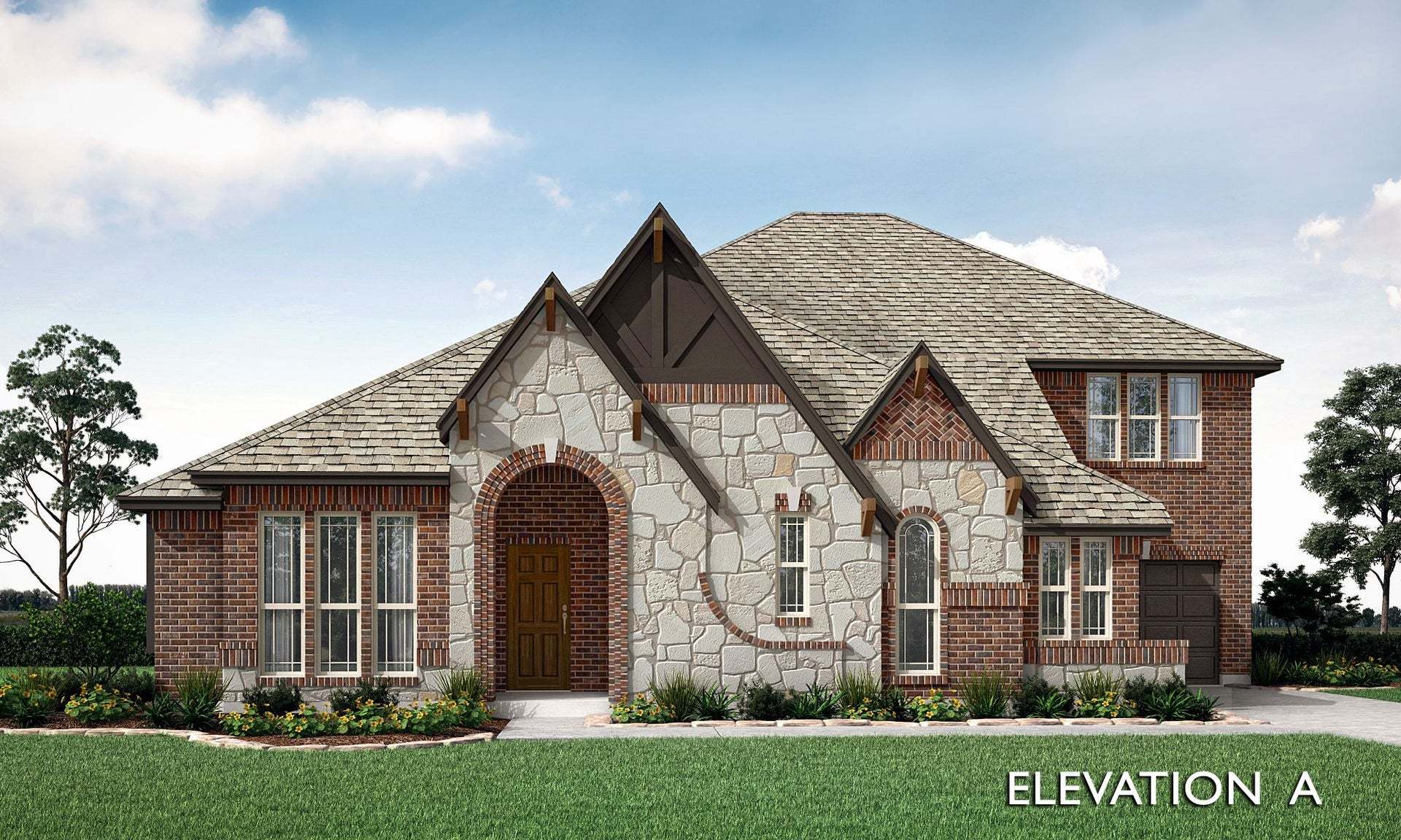 Primrose IV Plan at Ridgepoint in Midlothian, TX by Bloomfield Homes