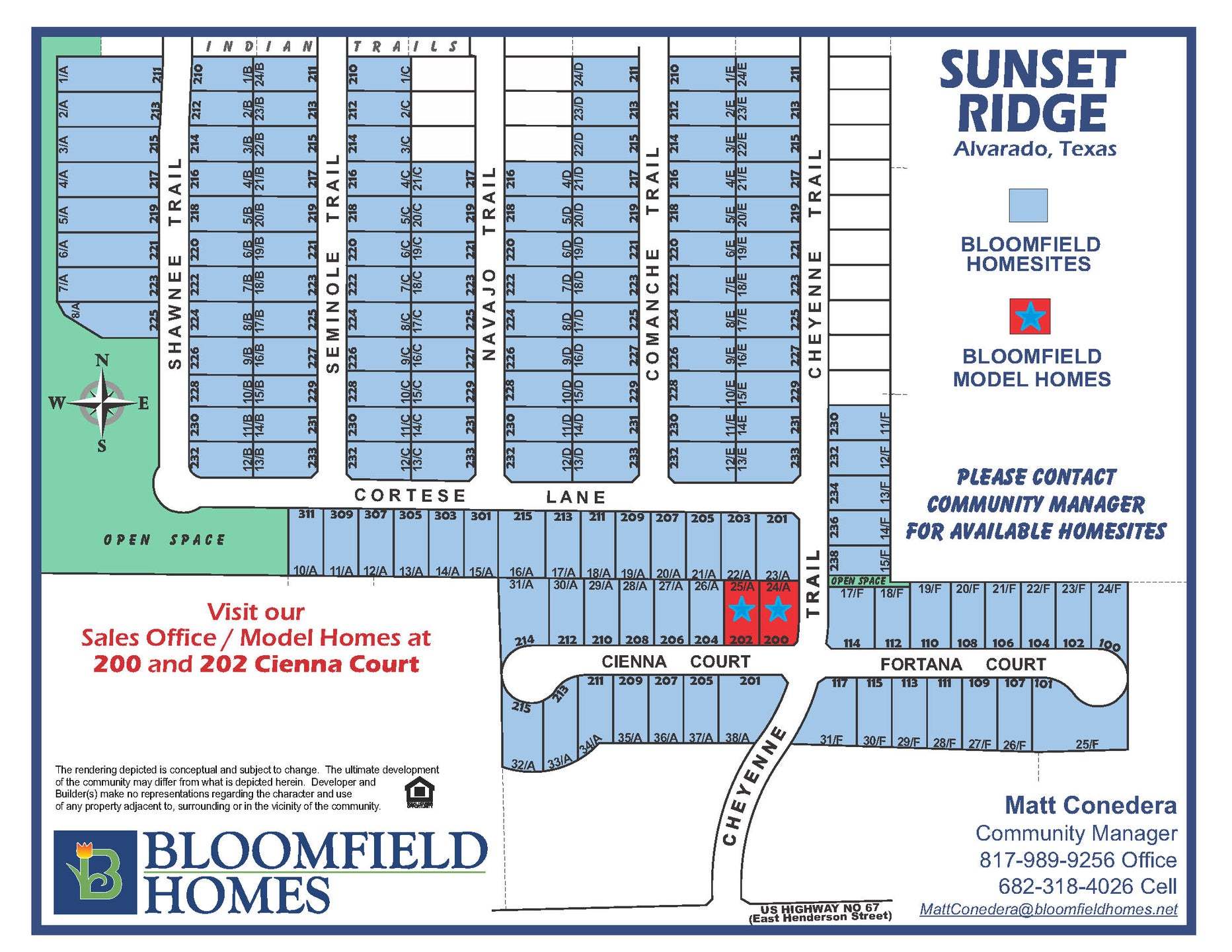 Sunset Ridge in Alvarado, TX - Bloomfield Homes