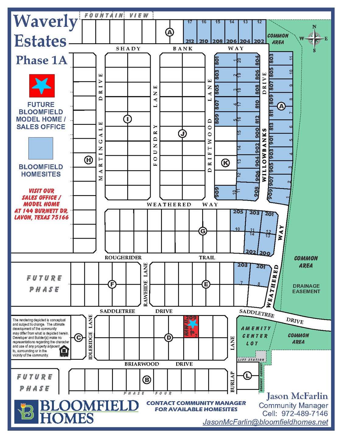 Waverly Estates in Josephine, TX | New Homes by Bloomfield Homes