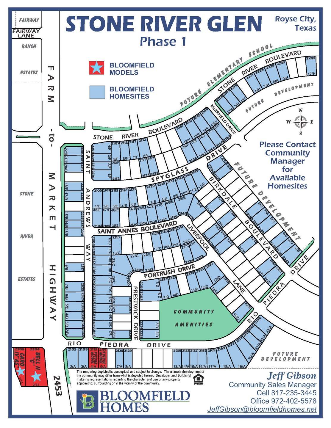 Stone River Glen in Royse City, TX | New Homes by Bloomfield Homes