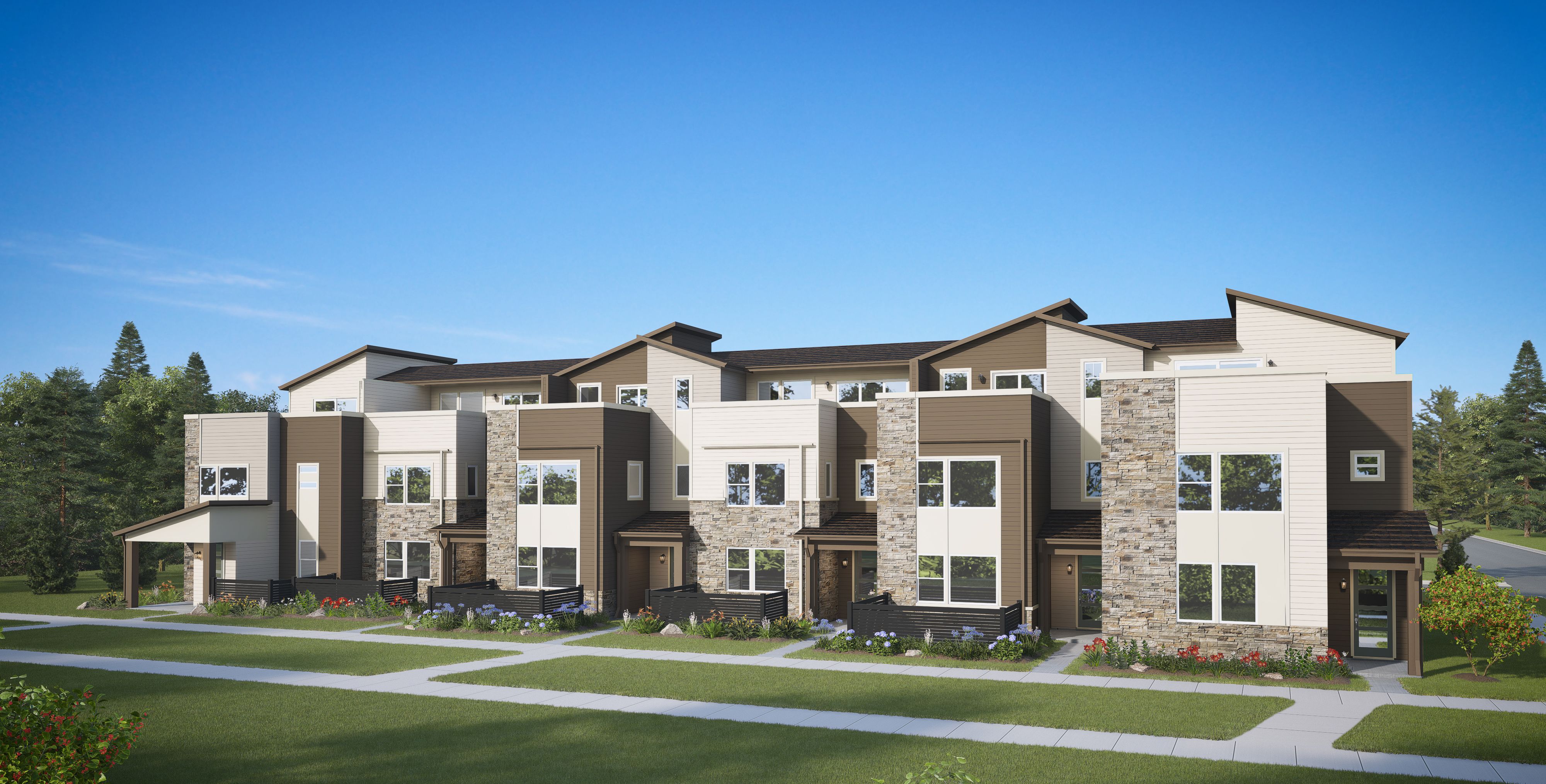 Horizon Townhomes Portfolio at Midtown in Denver, CO | New Homes by ...