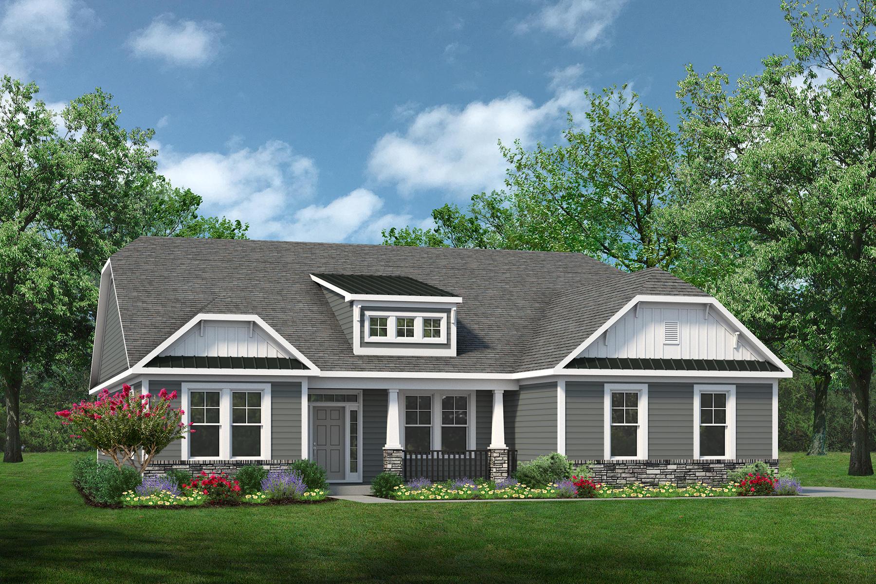 The Iris Plan at Ashville Park in Virginia Beach, VA by Chesapeake Homes