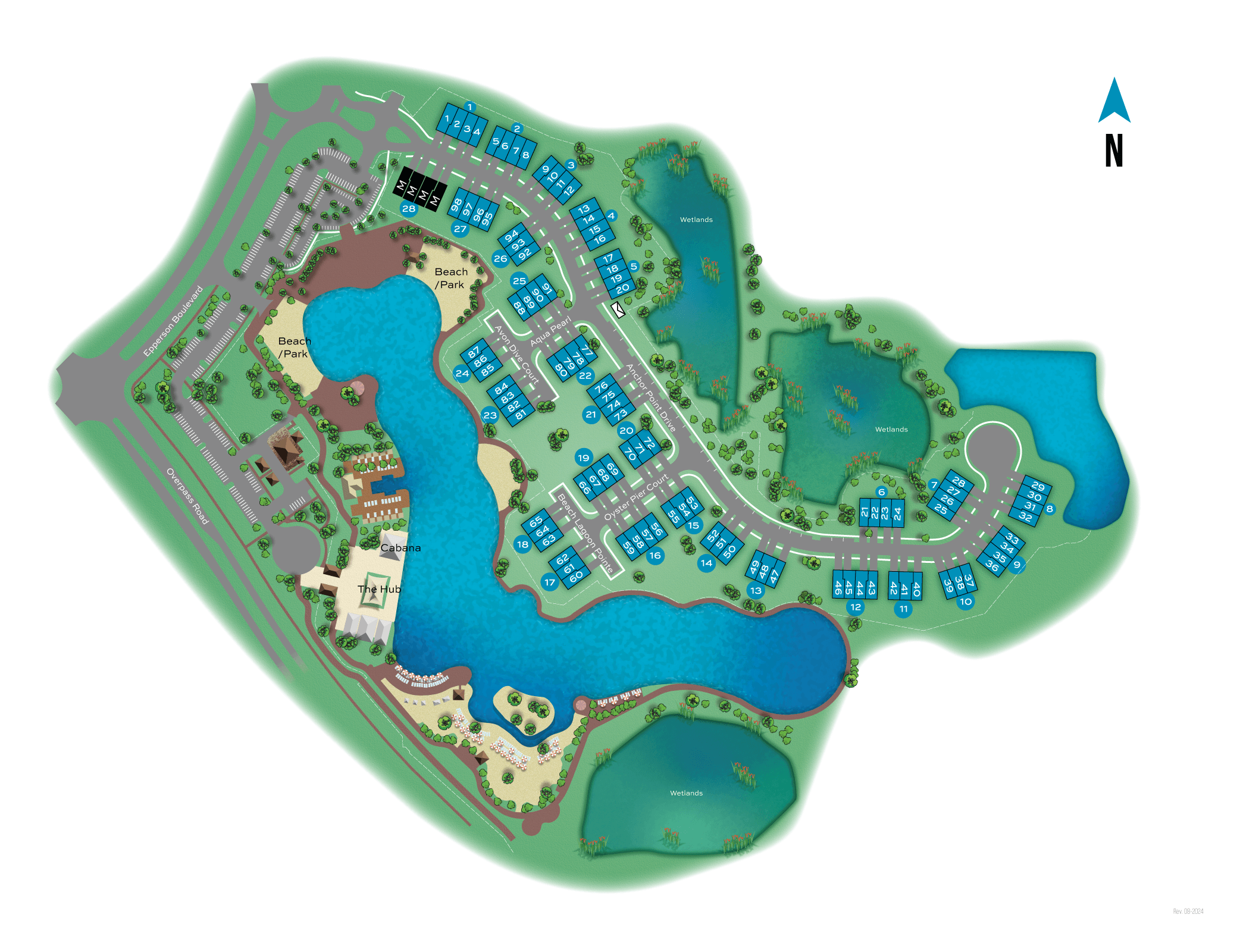 Lagoon Residences at Epperson in Wesley Chapel, FL | New Homes by DRB Homes