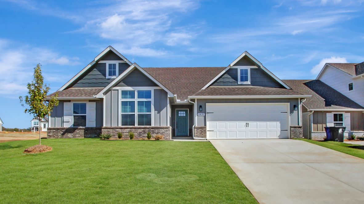 Jasmine Plan at Rowan Grove in Bixby, OK by D.R. Horton