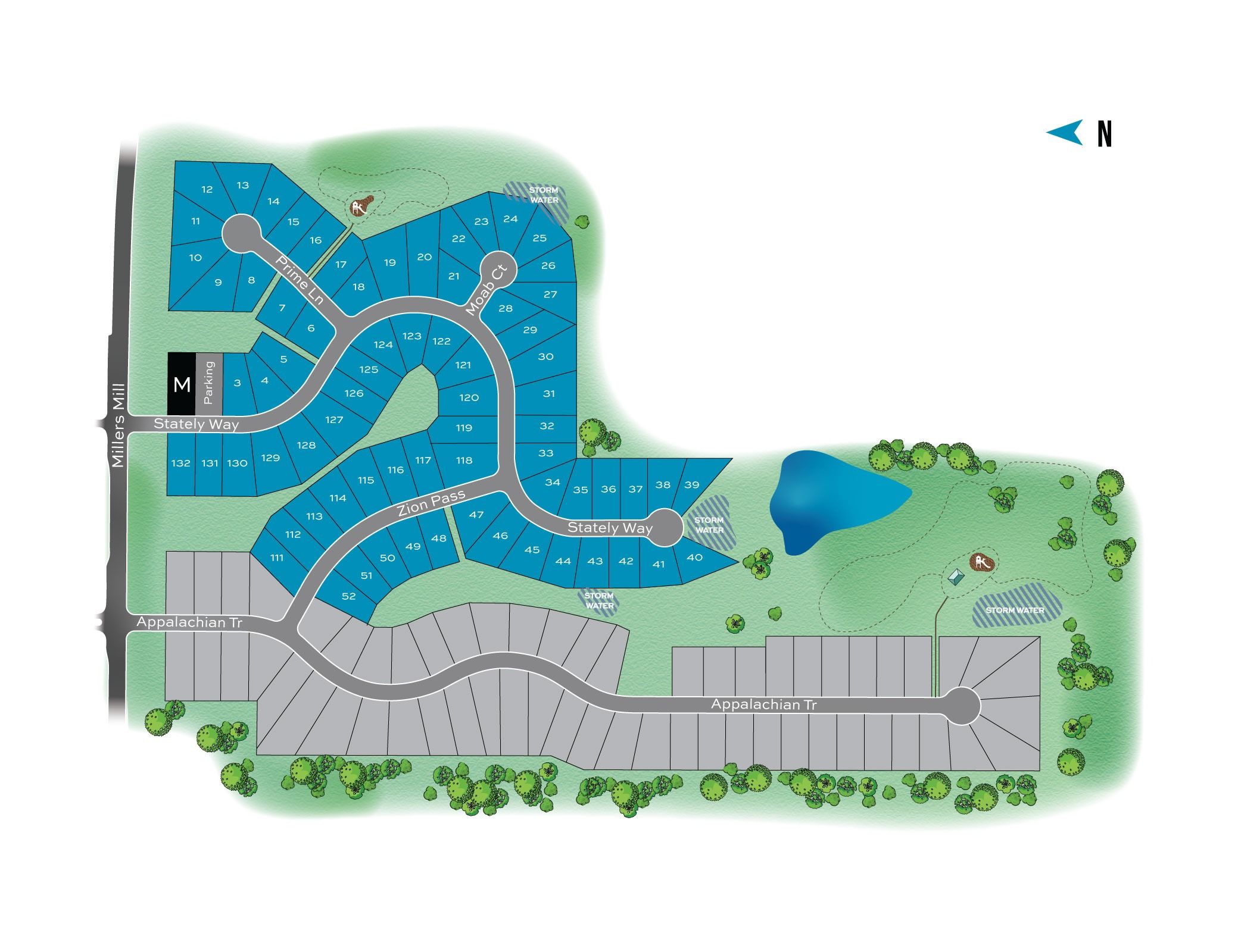 Grandview at Millers Mill in Stockbridge, GA | New Homes by DRB Homes