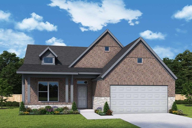 Allred Plan at The Grand Prairie 50’ in Hockley, TX by David Weekley Homes