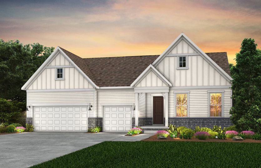 Renown Plan at Kensington Ridge by Del Webb in Milford, MI by Del Webb