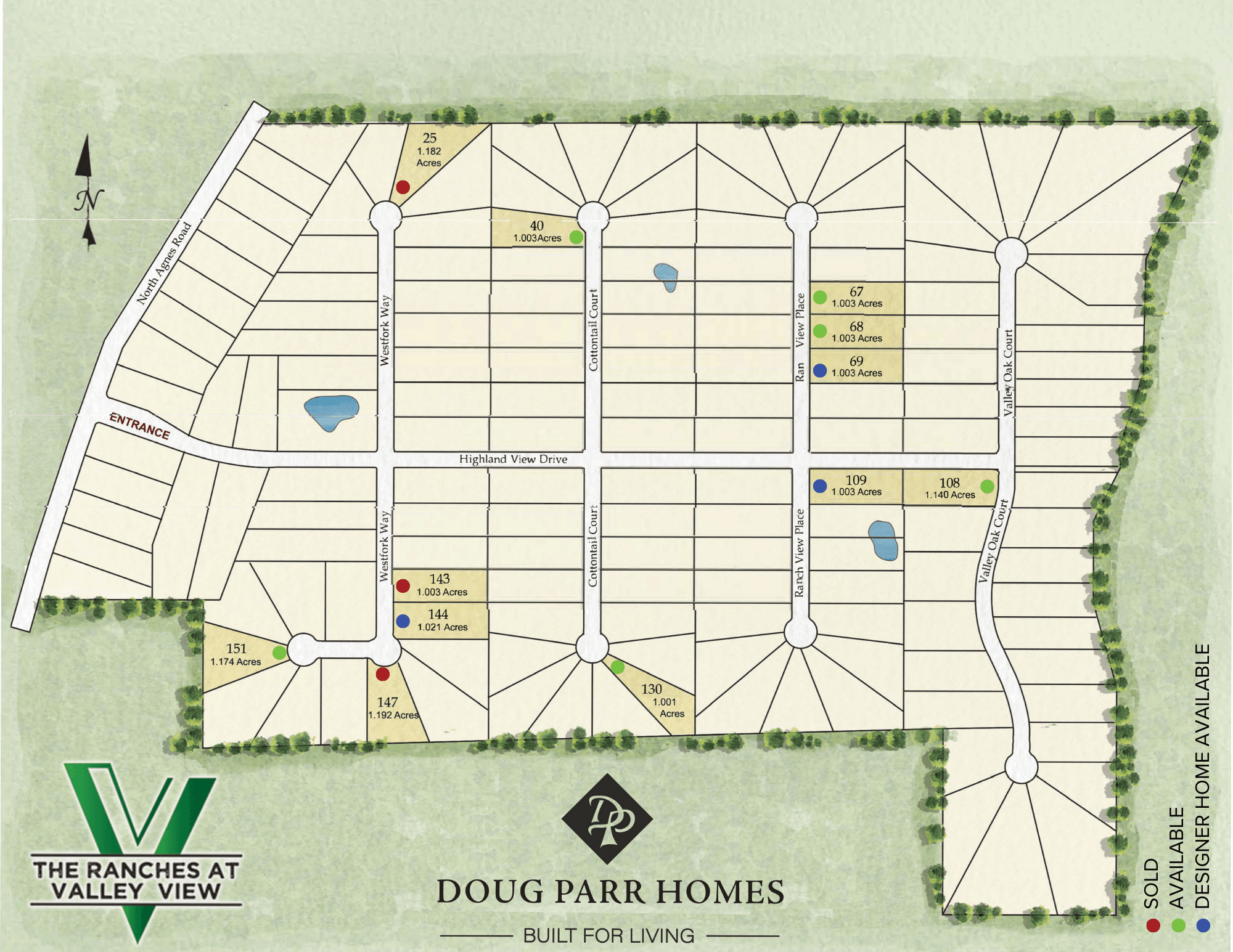 The Ranches at Valley View in Weatherford, TX - Doug Parr Homes