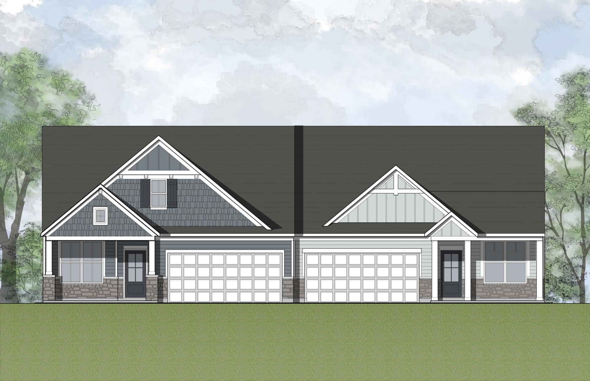 LUCIA Plan at Trailhead Acadia in Harrison, OH by Drees Homes