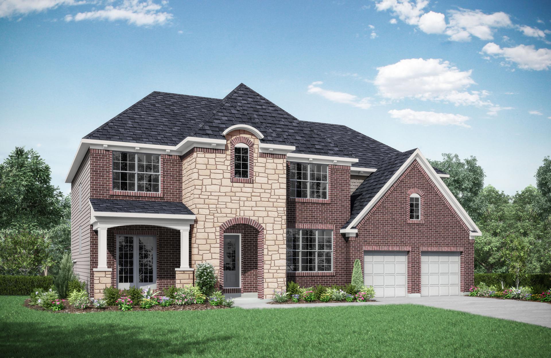 ASH LAWN Plan at Sycamore Woods in Mason, OH by Drees Homes
