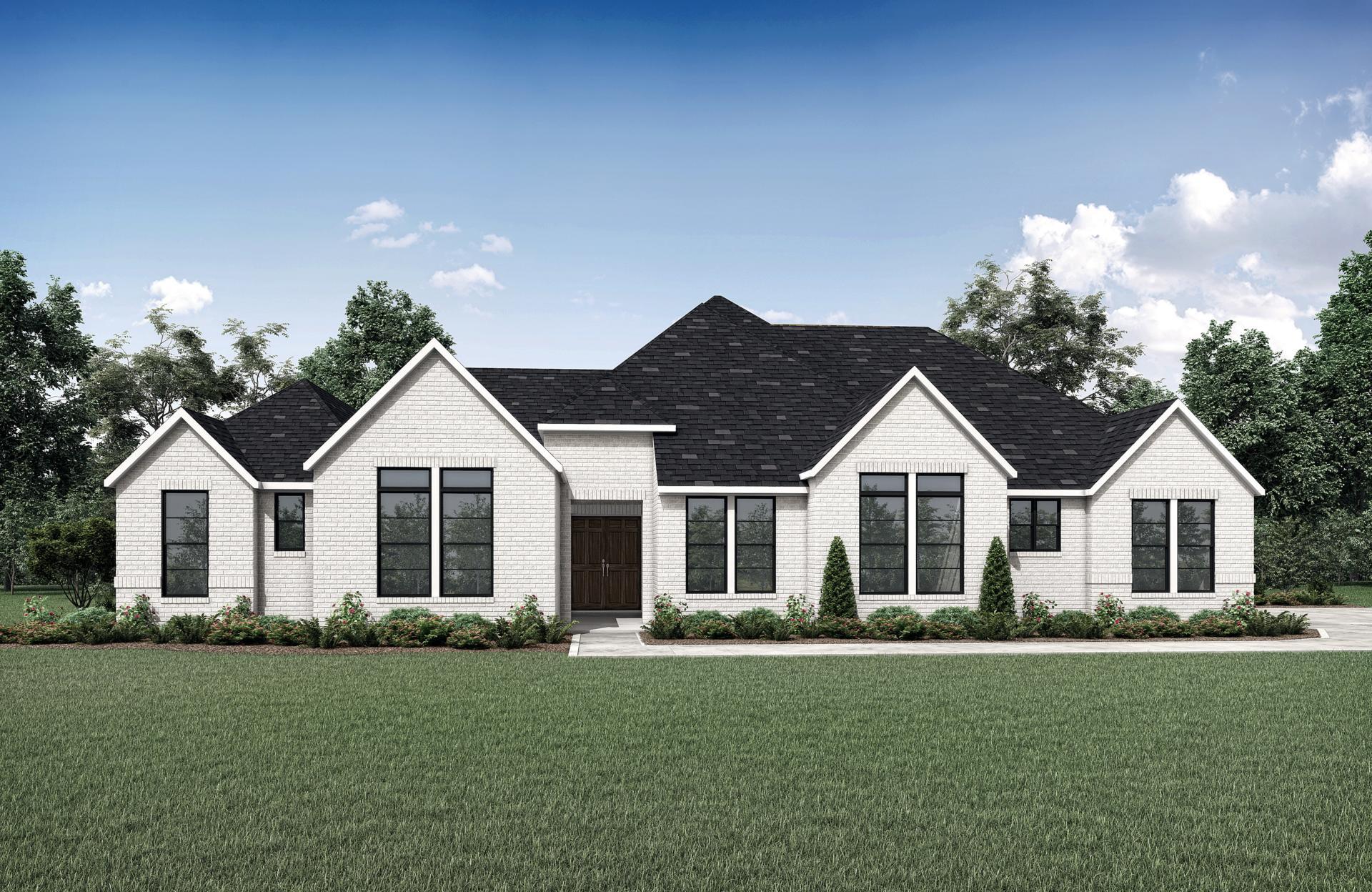 GRANDVIEW Plan at Clearwater Ranch in Liberty Hill, TX by Drees Custom ...