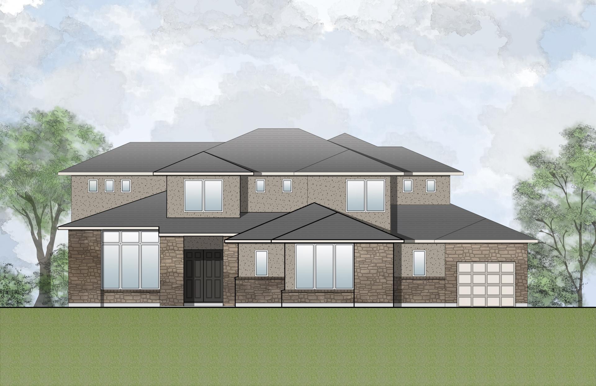 LYNMAR II Plan at The Highlands - 75' in Porter, TX by Drees Custom Homes