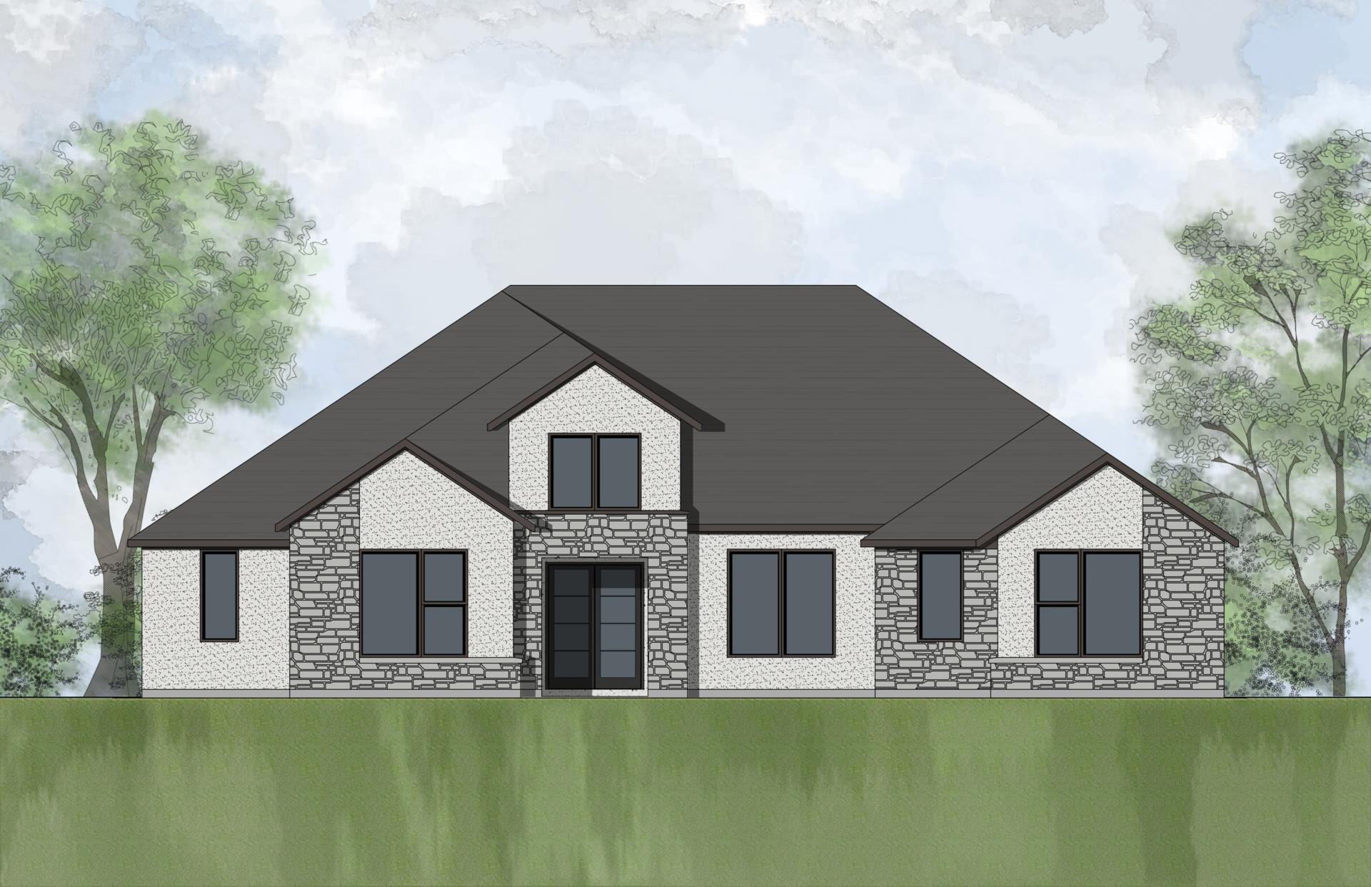 DANIELLE Plan at Caliterra - 70' in Dripping Springs, TX by Drees ...