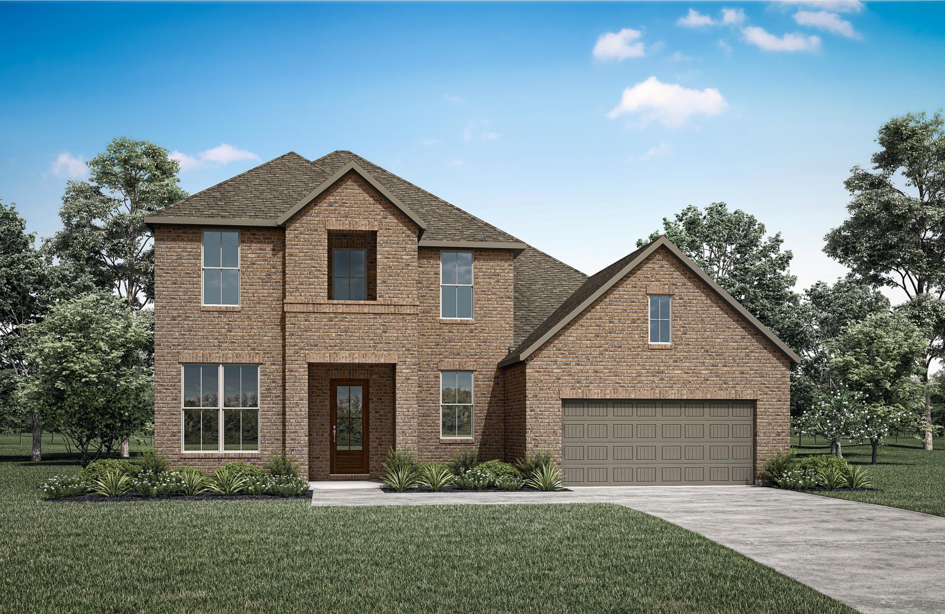DAKOTA Plan at Lariat - 70' in Liberty Hill, TX by Drees Custom Homes