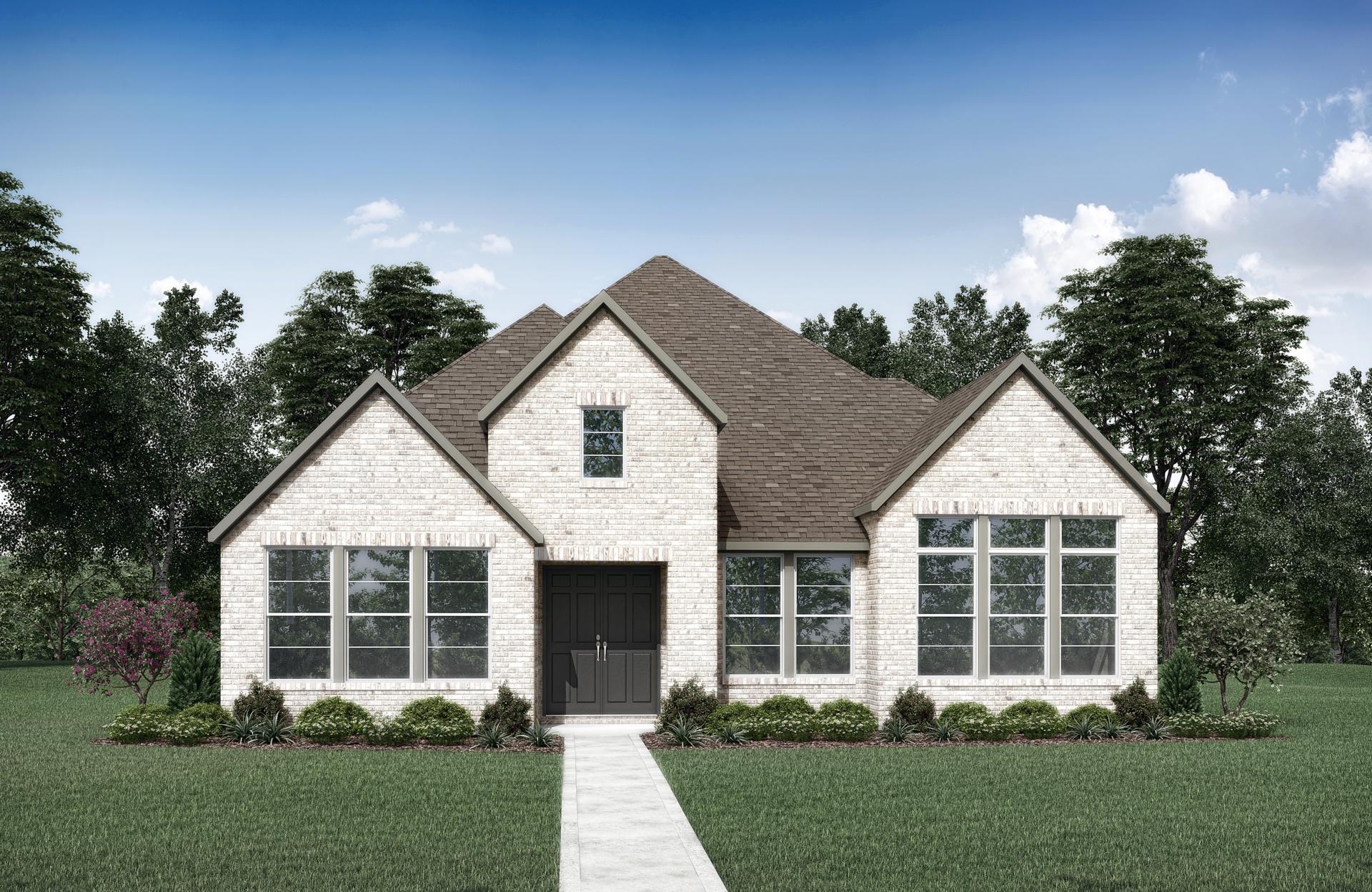 CASSANDRA Plan at Walsh Ranch 60' in Aledo, TX by Drees Custom Homes