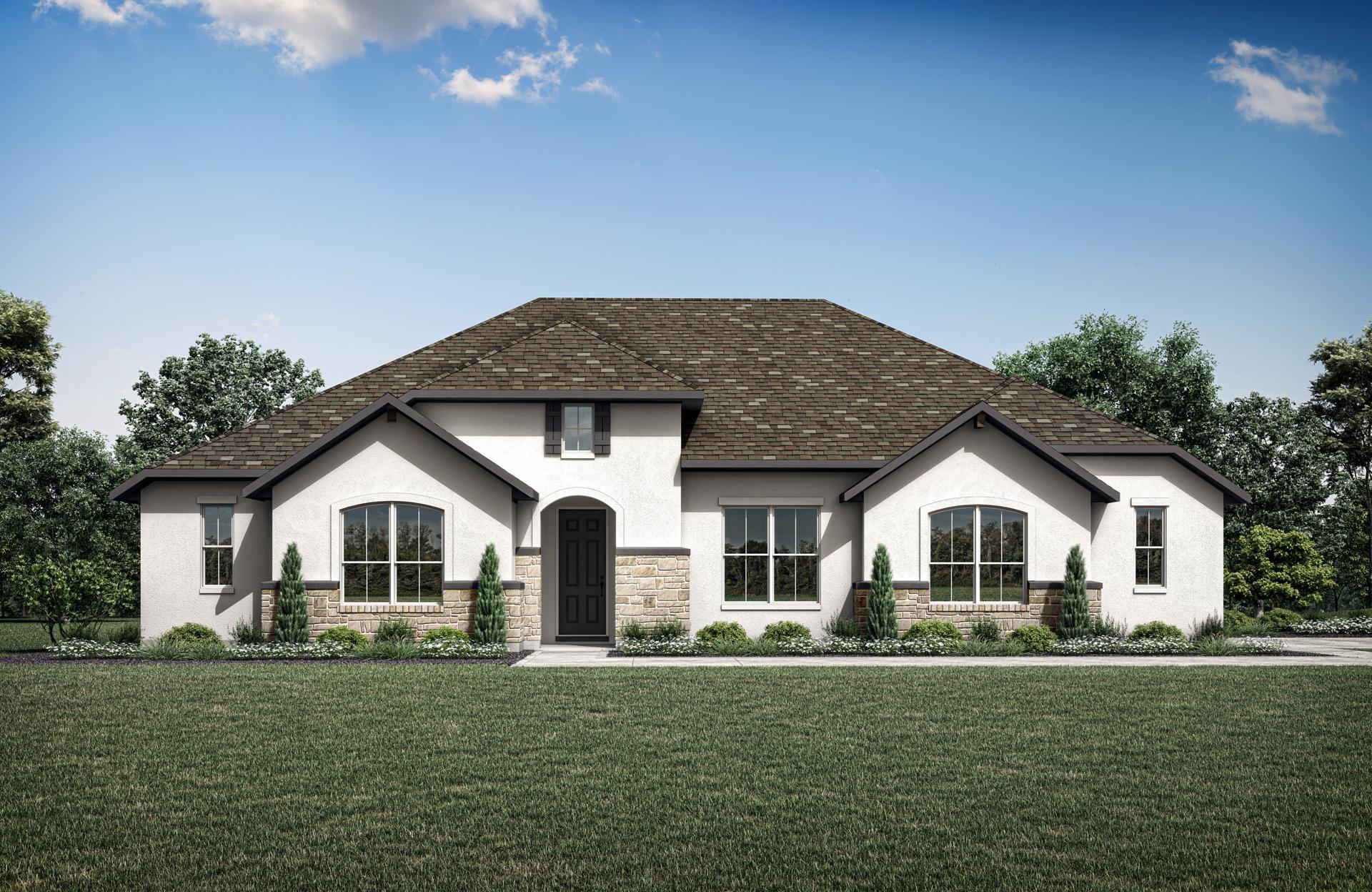 SOPHIA Plan at Trophy Club in Trophy Club, TX by Drees Custom Homes