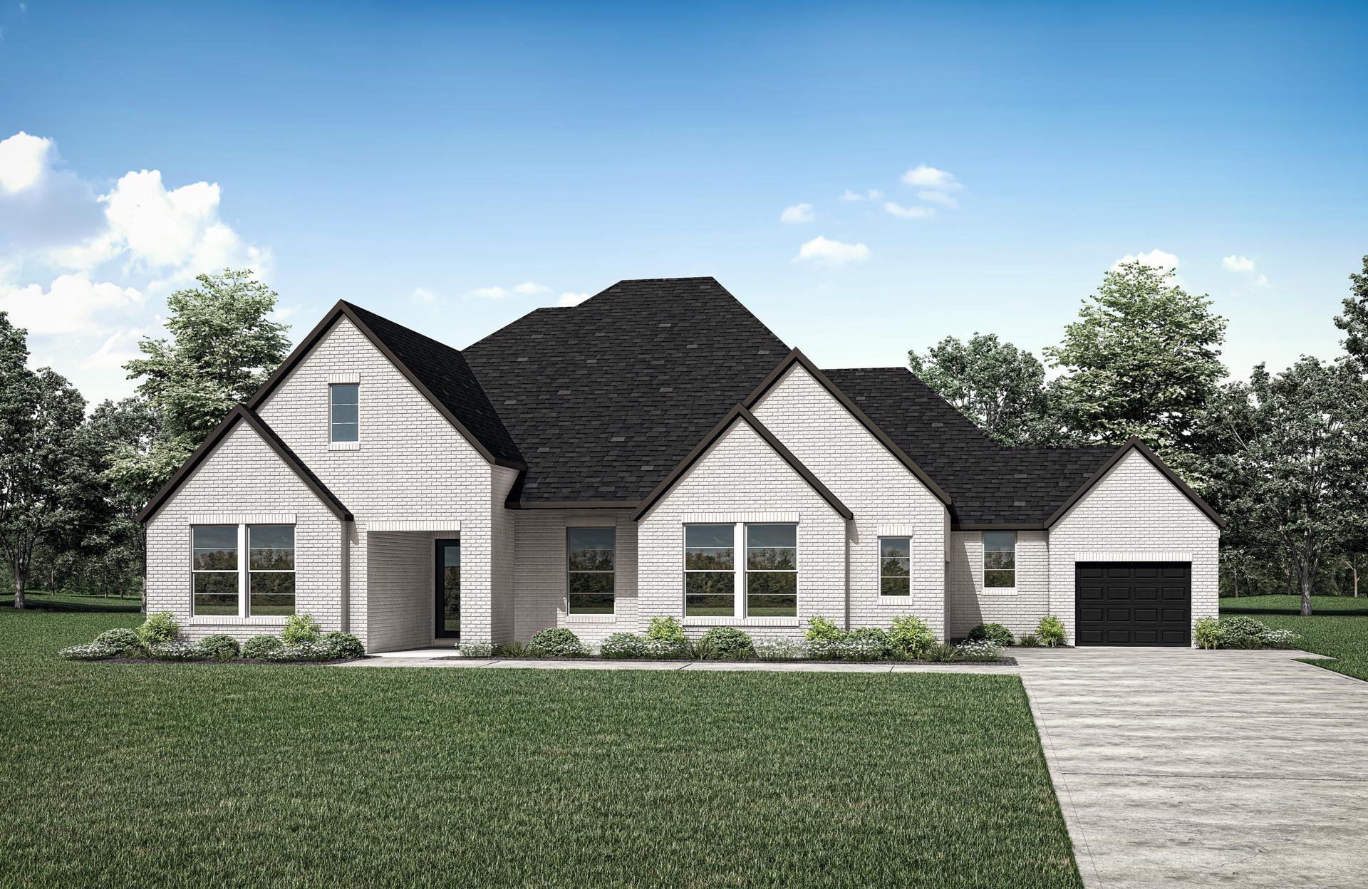CASTELLA II Plan at Creek Meadows West in Northlake, TX by Drees Custom ...