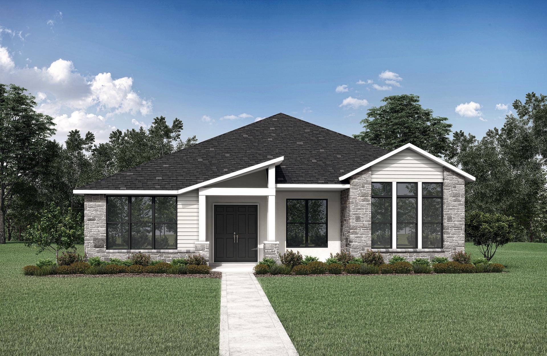 CASSANDRA Plan at Walsh Ranch 60' in Aledo, TX by Drees Custom Homes