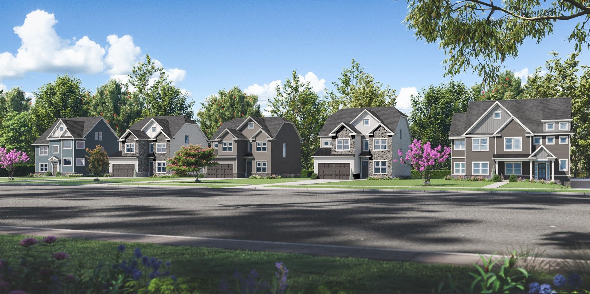 Orange Street Walk in Media, PA | New Homes by Eddy Homes