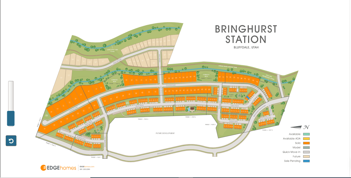 Bringhurst Station in Bluffdale, UT | New Homes by EDGEhomes