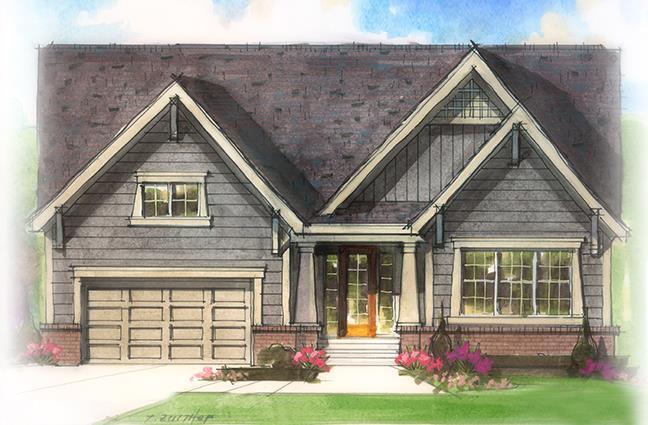 The Cameron Plan at Harmony in Westfield, IN by Estridge Homes