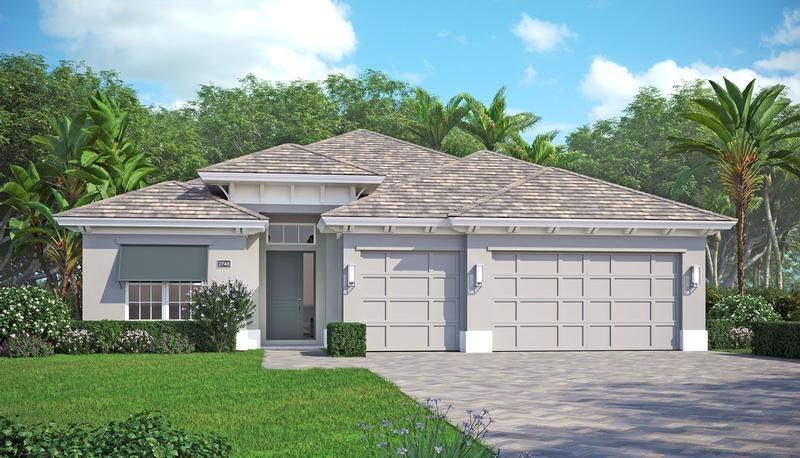 Iris Grande Plan at Belterra in Port St Lucie, FL by GHO Homes
