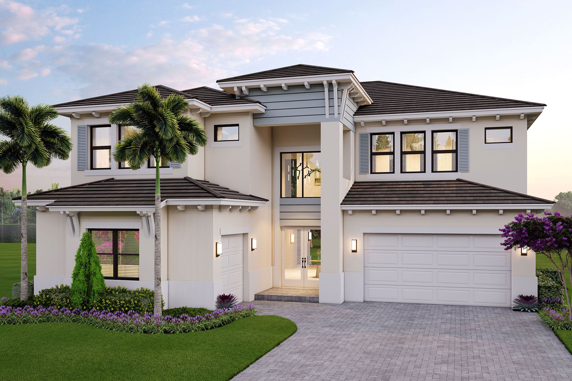 Olympus Plan at Apex at Avenir in Palm Beach Gardens, FL by GL Homes
