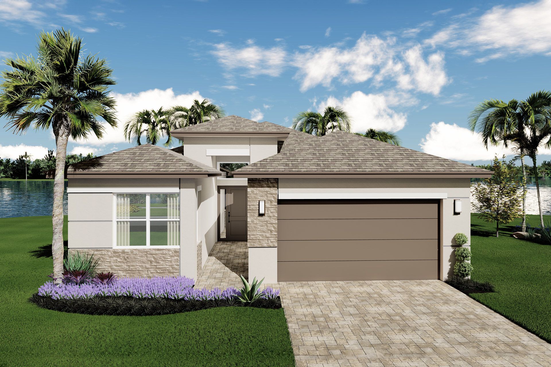 Jasmine Plan at Valencia Ridge (55+) in Wesley Chapel, FL by GL Homes