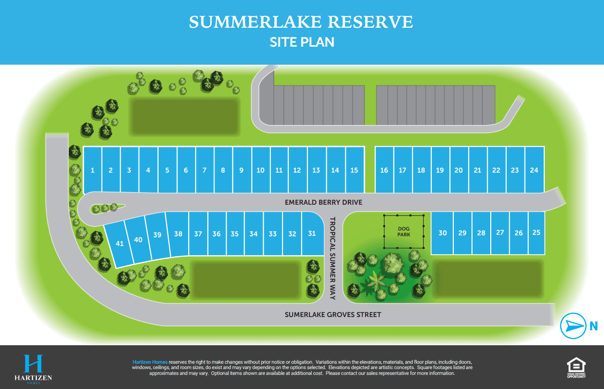 Summerlake Reserve in Winter Garden, FL | New Homes by Hartizen Homes