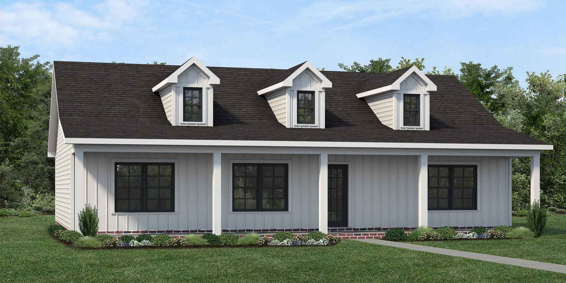 Wainwright Plan at Custom Homes Built On Your Land In Texas in Brenham ...