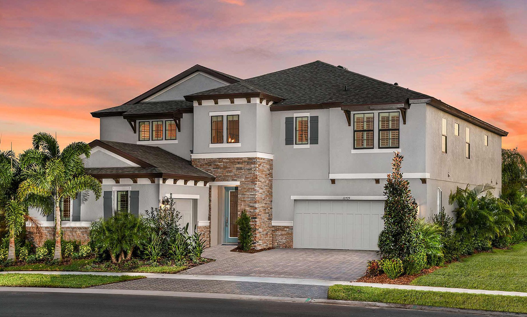 Belmar Plan at Caldera in Spring Hill, FL by Homes by WestBay