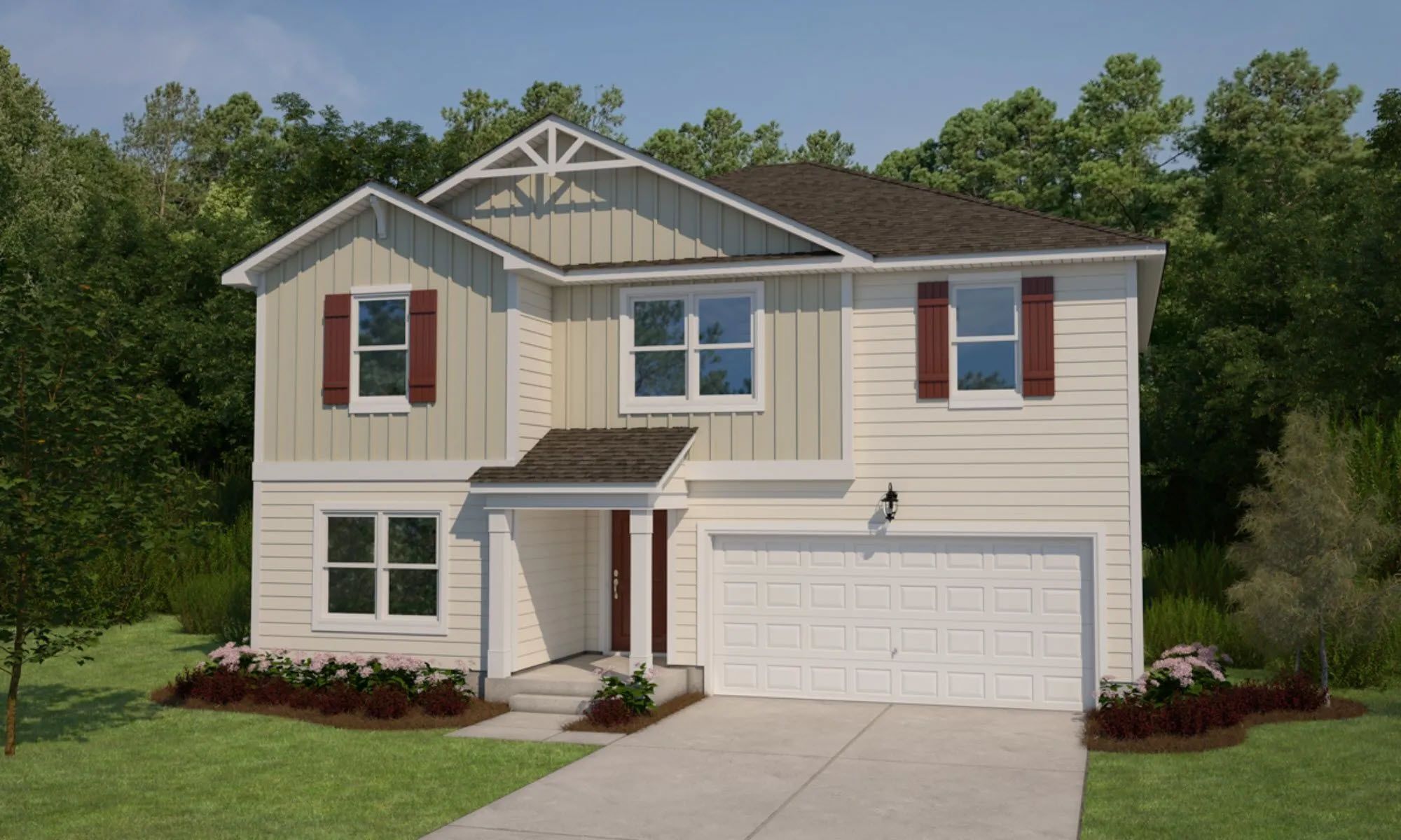 The Saluda Plan at Portrait Hills in Aiken, SC by Hurricane Builders