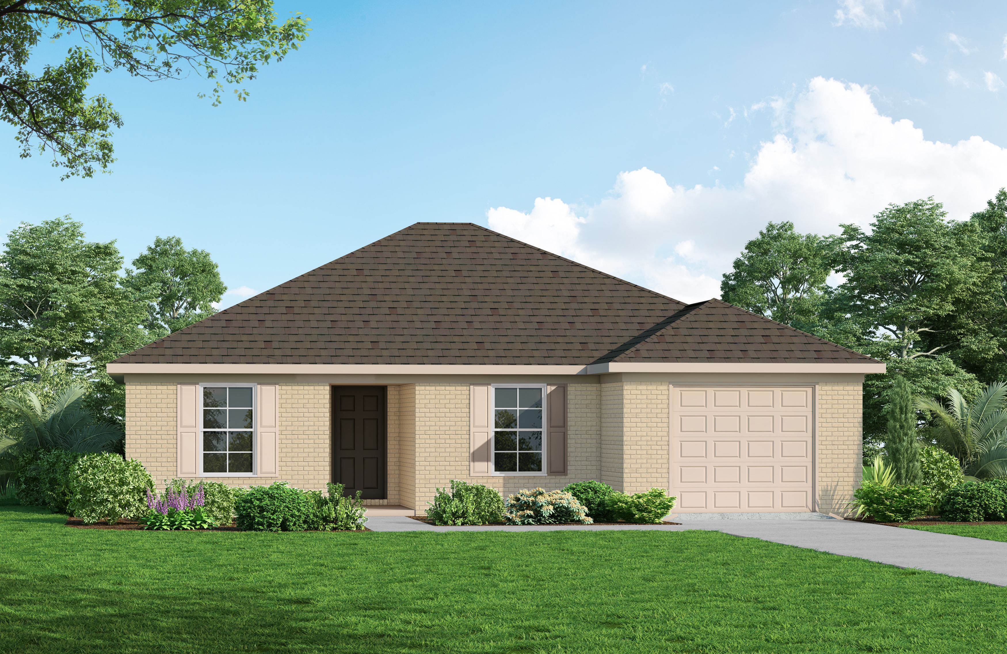 Progress Series 1227 Plan at Huntland Estates in New Hope, AL by Hyde Homes