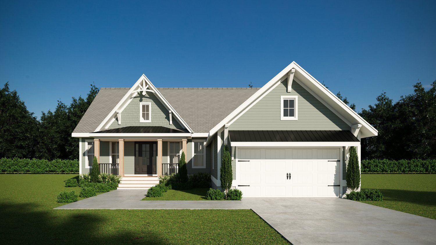 The Sapelo Plan at Maple Grove in Richmond, VA by Keel Custom Homes