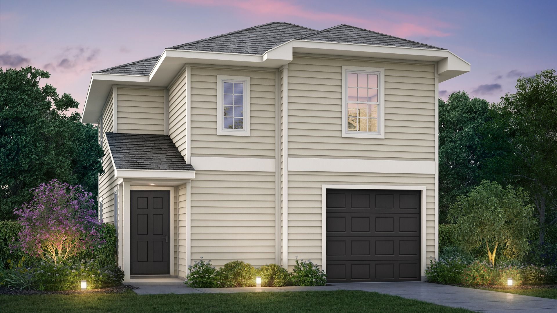 The Croft Plan at Townsend Reserve in Splendora, TX by Legend Homes