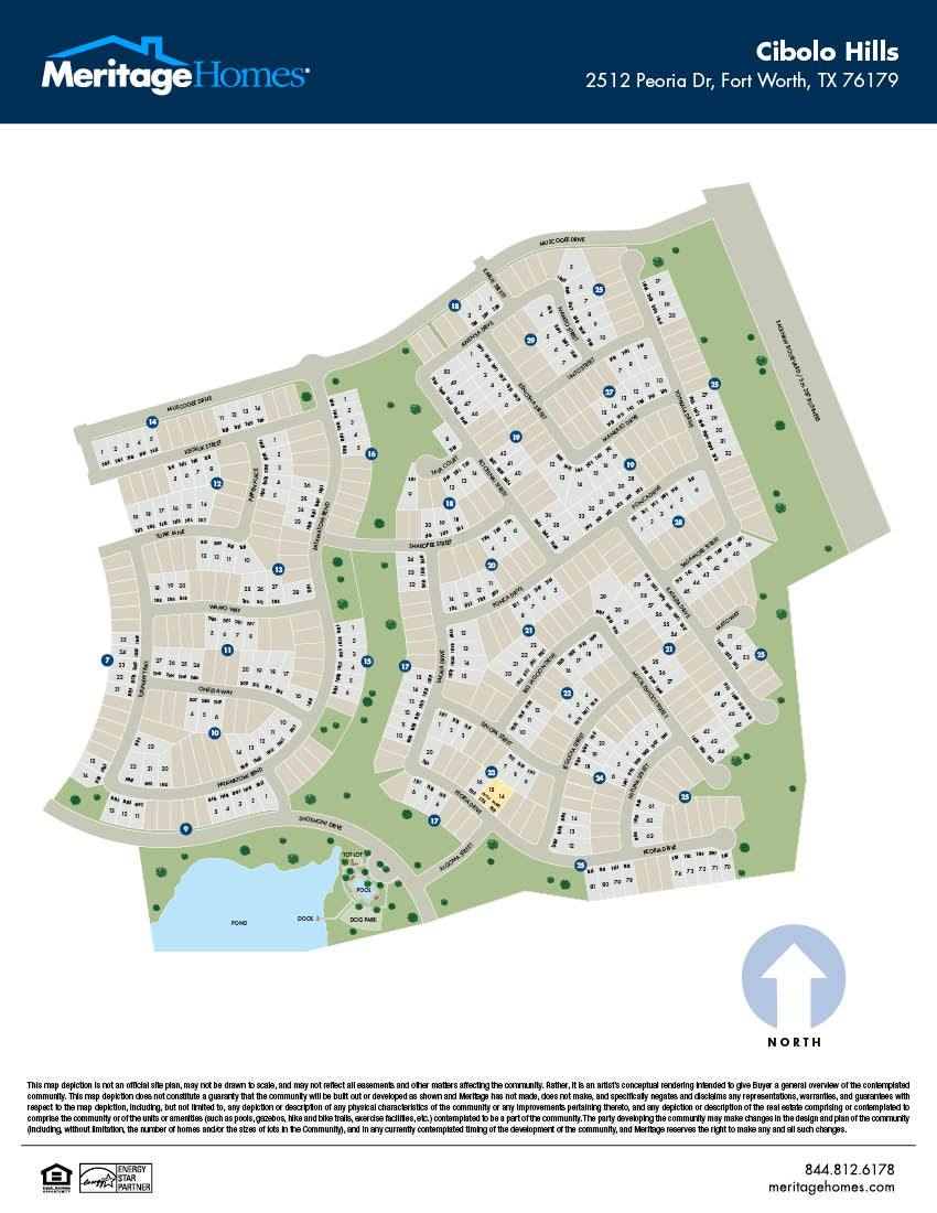 Cibolo Hills in Fort Worth, TX | New Homes by Meritage Homes